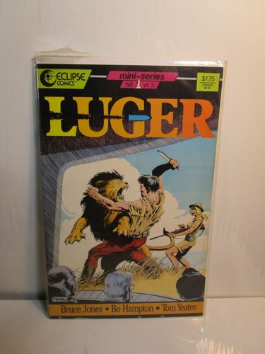 LUGER #2, Eclipse Comics (1986) Bagged Boarded | eBay