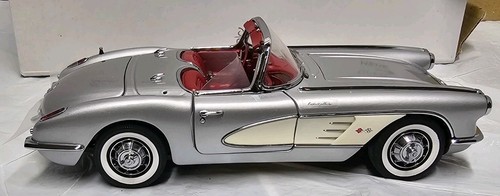 Danbury Mint 1959 Corvette Convertible Inca Silver LE - With Box #1993 ...