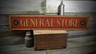 5th Street General Store - Rustic Hand Made Vintage Wooden Sign | eBay