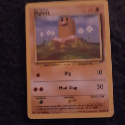 Diglett Base Set 47/102 Pokemon Card | eBay