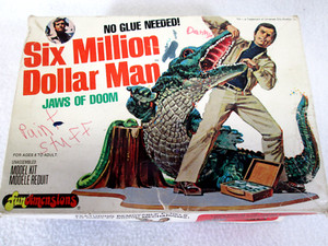 six million dollar man model kit products for sale | eBay