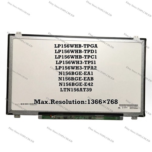 LP156WHB TPGA TPD1 TPC1 LP156WH3 TPS1 TPA2 N156BGE-EA1 EAB E42 ...