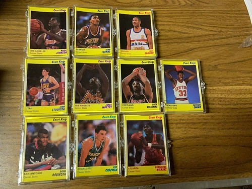 1990 STAR CO BASKETBALL COURT KINGS COMPLETE SET #448 (90 CARDS) | eBay