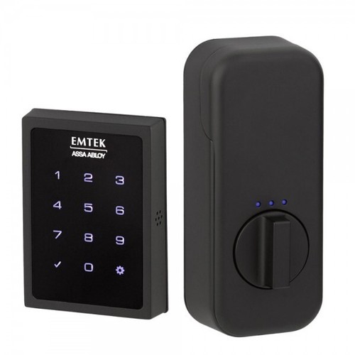 Emtek EMPowered Smart Touch Keypad Deadbolt BLK | eBay