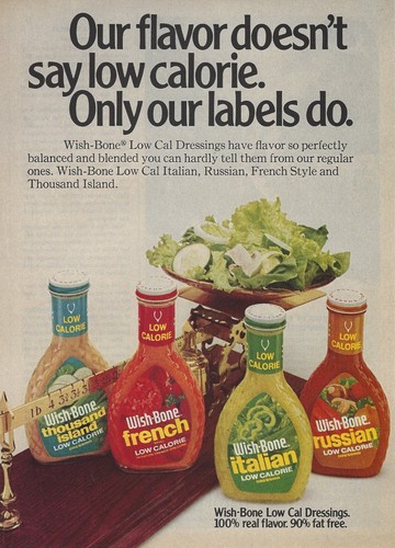 1975 Wish-Bone Salad Dressing vintage PRINT AD 70's Food Advertisement ...