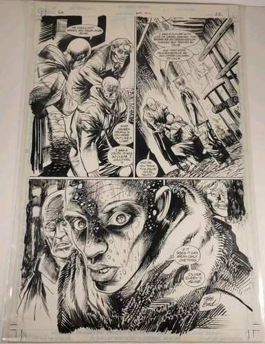 Frank Teran Original Comic Art Page from One Million Comic Book | eBay