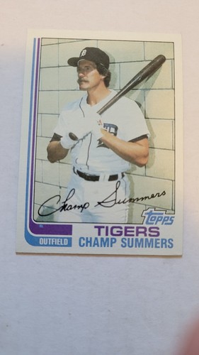 1982 TOPPS CHAMP SUMMERS #369 NM | eBay