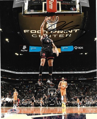 SCOTTIE BARNES signed autographed TORONTO RAPTORS 8X10 photo w/COA PSA ...