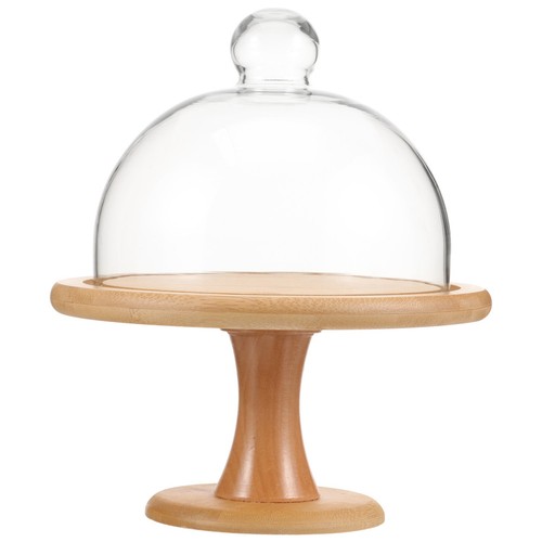 Cake Display Stand Cupcake Holder Bakery Cake Display Tray with Lid for ...