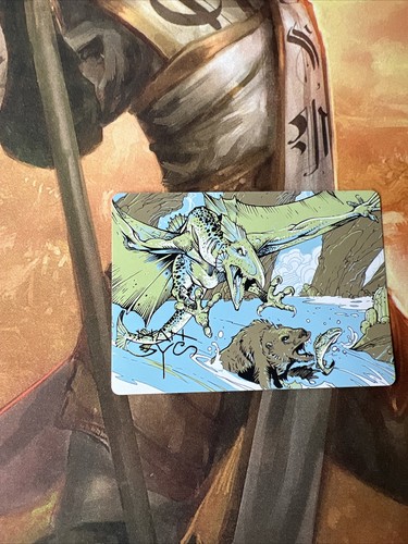 1x Art Series (45/54) Gold Signature - Decisive Denial MTG Outlaws of ...