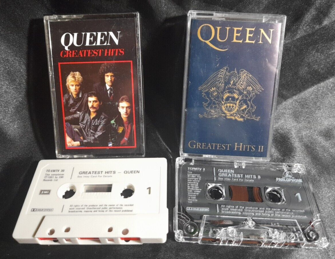Queen Greatest Hits Cassette Compilation Unofficial
