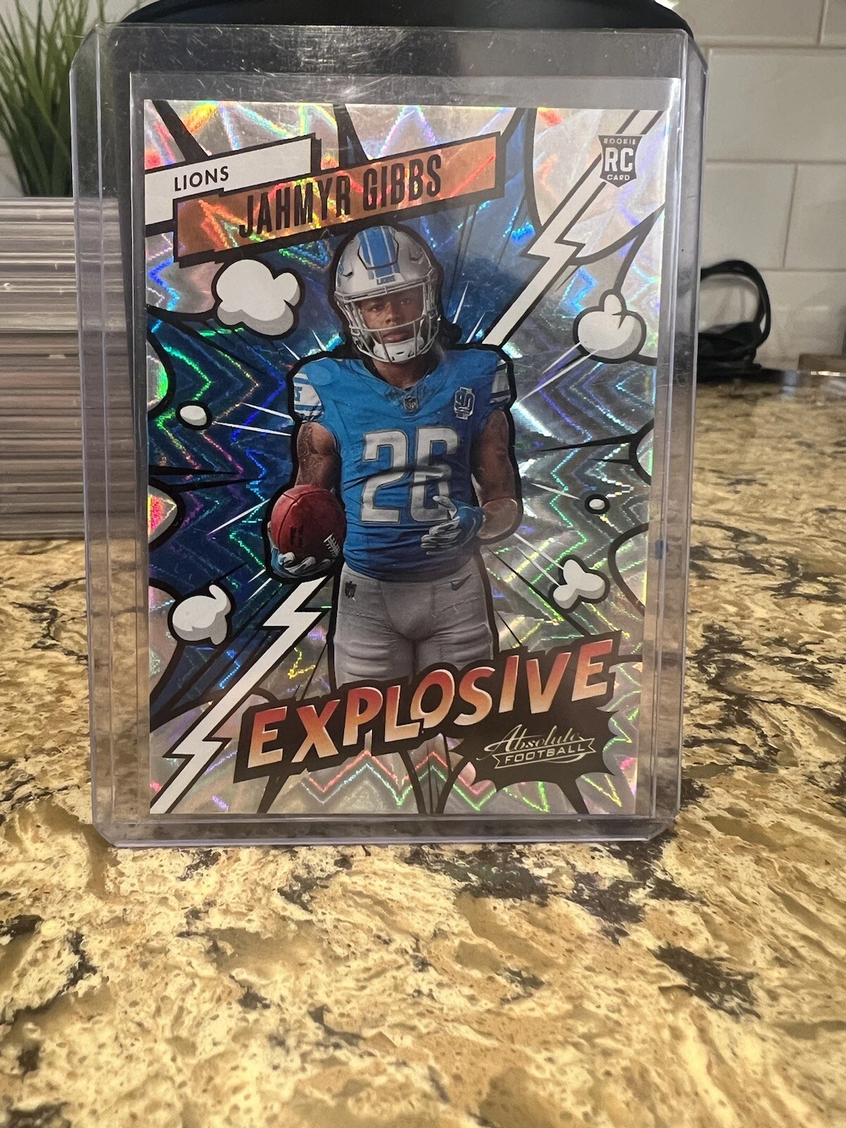 Jahmyr Gibbs 2023 Absolute #43 Explosive RAW Price Guide - Sports Card ...