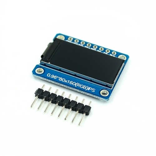 0.96 Inch 8Pin HD Color IPS Screen TFT LCD Display SPI ST7735 Module ...