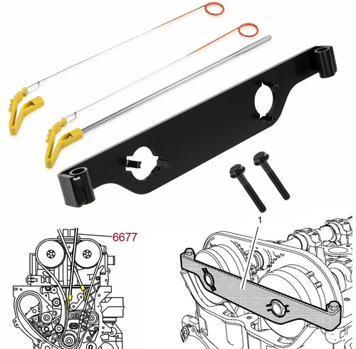 6677 Timing Chain Retainer Set EN-48749 & EN-48953 Cam Phaser Actuator ...