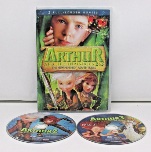 Arthur and the Invisibles 2 &3: The New Minimoy Adventures (2-Disc DVD ...