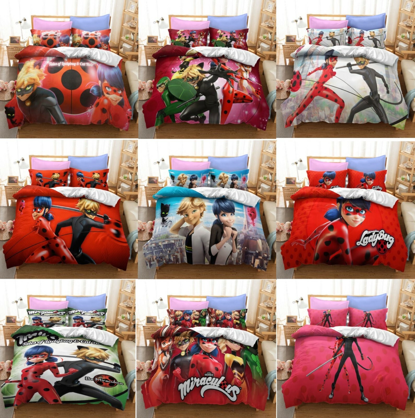 All Size Bed Ultra Soft Tufted Geometric Quilt Duvet Doona Cover Set ...