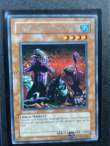 Yu-Gi-Oh! TCG Tribe-Infecting Virus Dark Revelations 1 DR1-EN131 ...