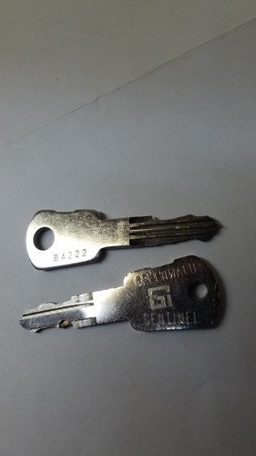 B4222 Greenwald Sentinel Laundry Coin Box Key B4222 | eBay