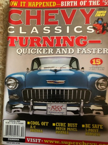 CHEVY CLASSICS From Editors Of SUPER CHEVY MAGAZINE VINTAGE ANNUAL 2005 ...