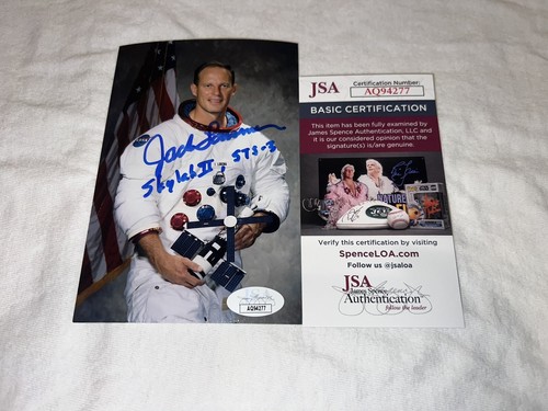 Jack R. Lousma Signed 4x6 Photo NASA Astronaut Legend JSA Auth #3 | eBay