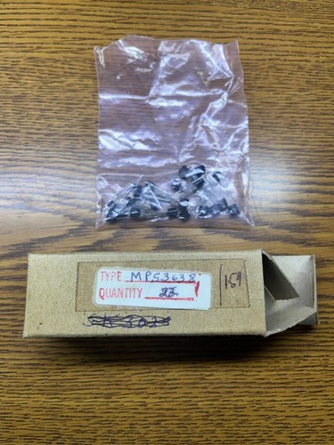 Motorola MPS3638 / NTE159 Transistor PNP Low Noise Audio Amp, 22 piece ...