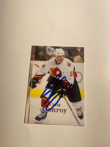 Calgary Flames CRAIG CONROY Signed Card | eBay