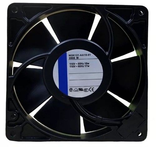 1 PCS Axial Fan TYP 5908 W AC115V 12738 12.7CM W2K121-AA15-01 cooling ...