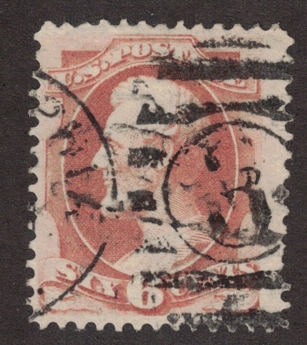 US Stamp Scott # 159 Dull Pink 6cent Lincoln - Used | eBay