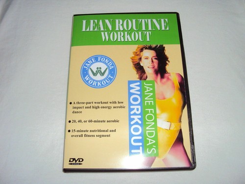 Jane Fonda LEAN ROUTINE WORKOUT DVD - Classic 90's Workout | eBay