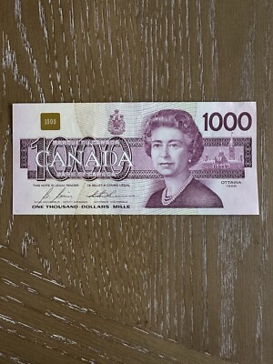 Canada 1000 Bill for sale | eBay
