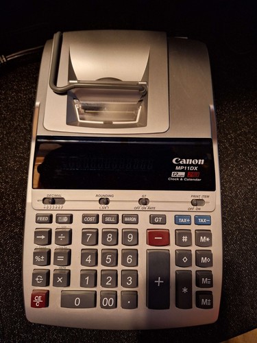 Used-CNMMP11DX - Canon MP11DX Printing Calculator | eBay