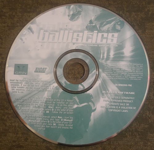 Ballistics - rare retro PC game - racing | eBay