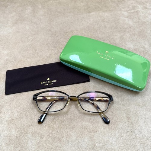 Kate Spade Ragan Brown Tortoise Eyeglasses Frames P40 Case Prescription ...