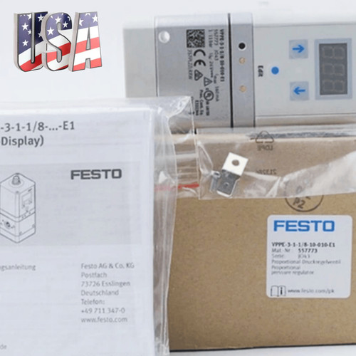 1PC FESTO VPPE-3-1-1/8-10-010-E1 557773 Proportional Pressure Valve | eBay