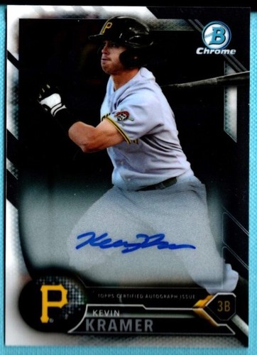2016 Bowman Chrome Autograph Auto Kevin Kramer Card # CPA-KK | eBay
