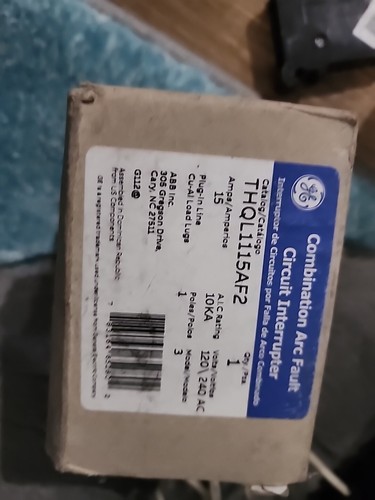 GENERAL ELECTRIC THQL1115AF2 CIRCUIT BREAKER | eBay