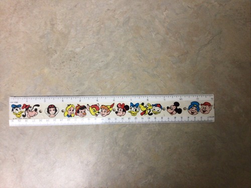Vintage Disney Ruler | eBay