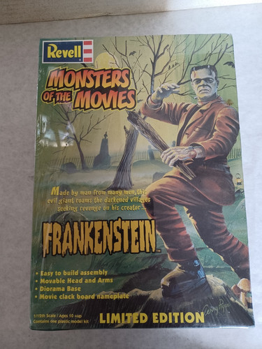 Revell 1999 Limited Edition Monsters of The Movies Frankenstein Model ...