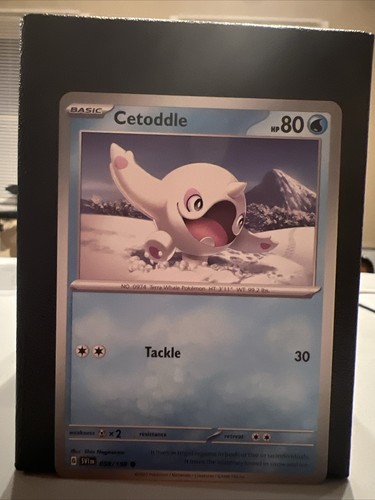 pokemon card Cetoddle | eBay