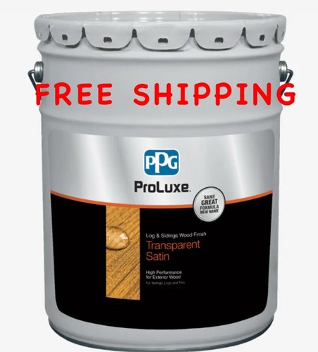 PPG Proluxe/Sikkens Cetol Log & Siding Stain-5 GALLON PAIL | eBay