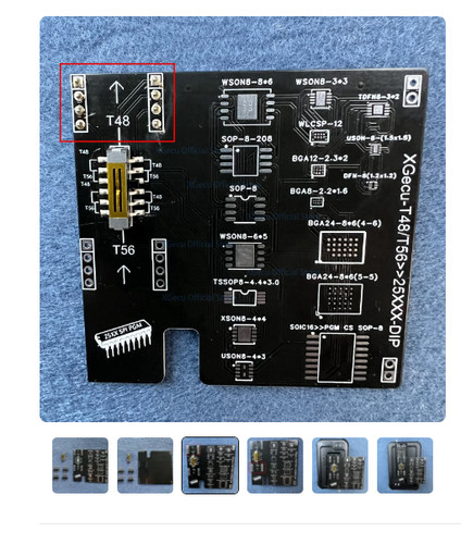 17-in-1 SMD Adaptateur Support SOP8 SOP16 WSON8 TSSOP8 XSON8 DFN8 USON8 ...