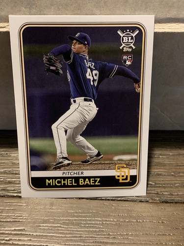 Michel Baez 2020 Topps Big League Baseball #151 Rookie RC San Diego ...