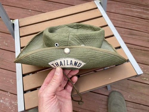 Vietnam War US Special Forces Boonie Hat, With “Thailand” Patch | eBay