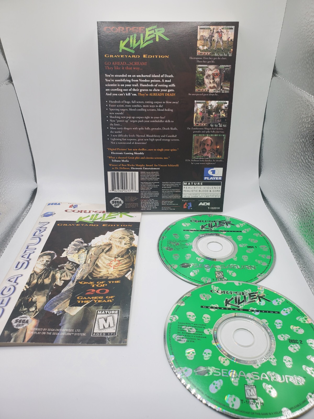 Corpse Killer: Graveyard Edition Value - GoCollect (sega-saturn-corpse-killer-graveyard-edition )