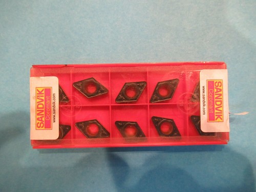 Sandvik DCMT 11 T3 12 PR DCMT 3(2.5)3 PR Grade 4205 Lot of 10 Inserts ...