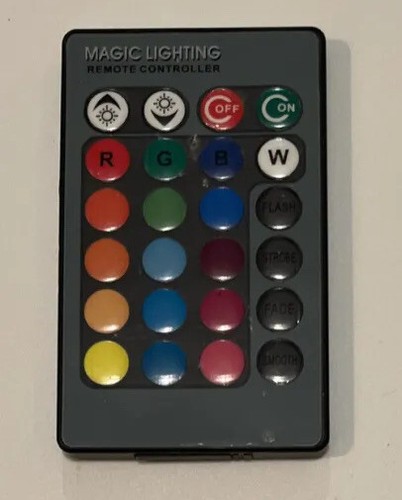 Magic Lighting Remote Control OEM 24-Key Very Good Condition | eBay
