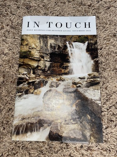 November 2022 In Touch Daily Readings For Devoted Living Paperback Book ...
