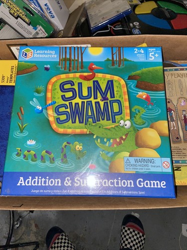 Learning Resources Sum Swamp Addition/Subtraction Game, Ages 4-Up | eBay