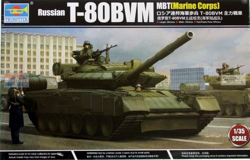TRP09588 1:35 Trumpeter Russian T-80BVM MBT | eBay