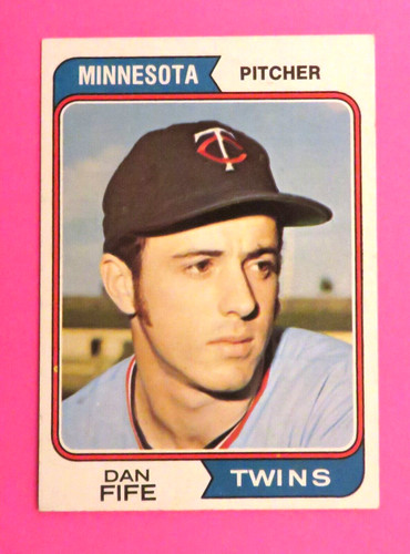 1974 Topps, Minnesota Twins - DAN FIFE | eBay